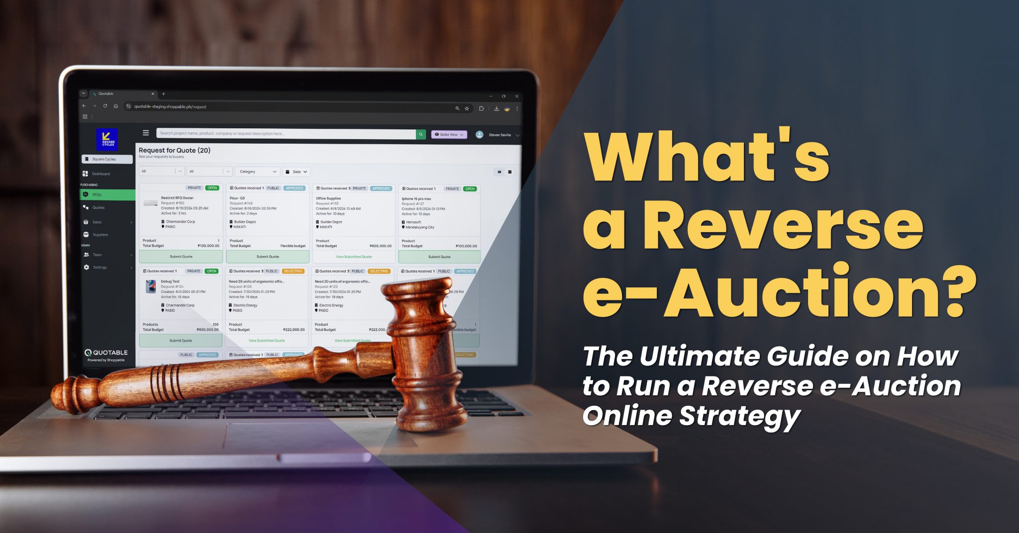 Reverse e-Auctions: A Complete Strategy Guide for Procurement